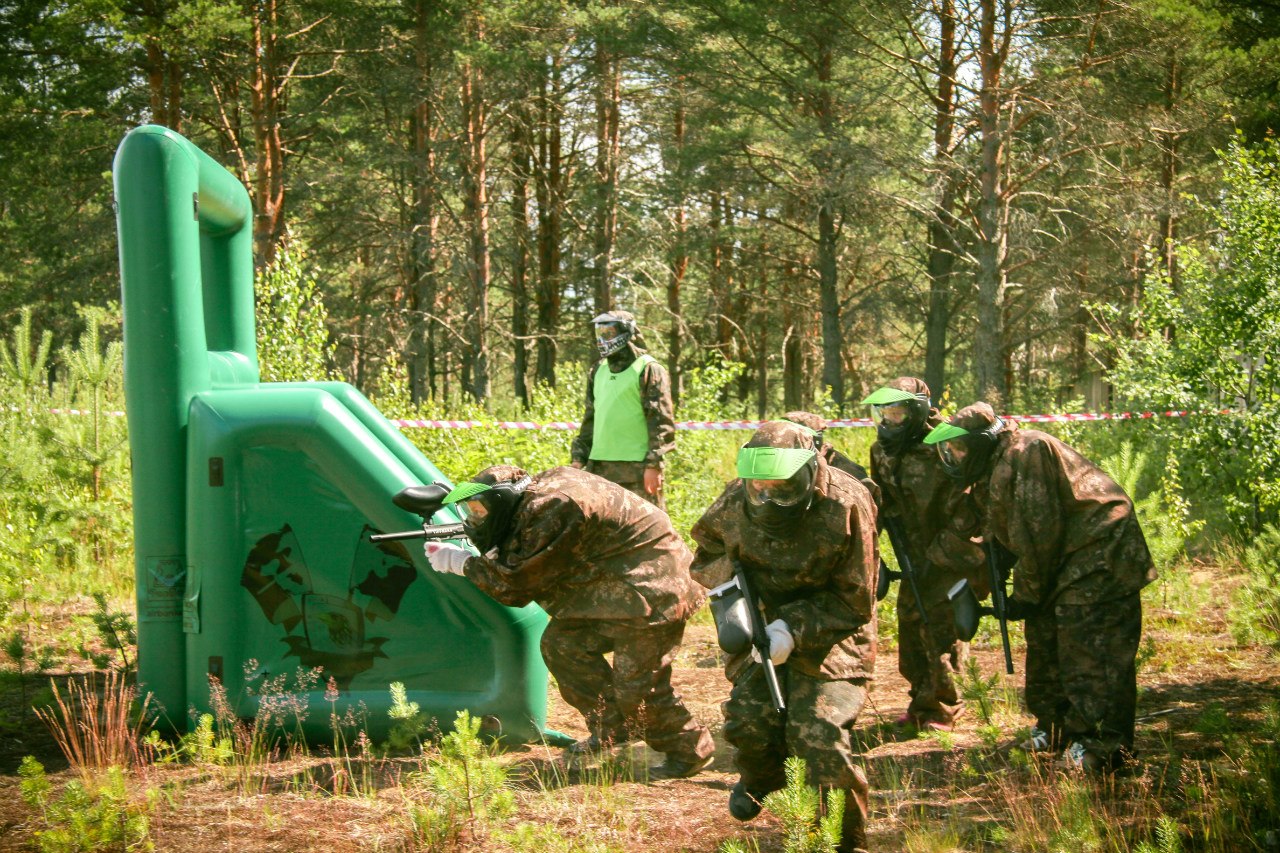 Airbunker Tactical W - INFLATABLE BUNKERS FOR PAINTBALL AND LASER TAG