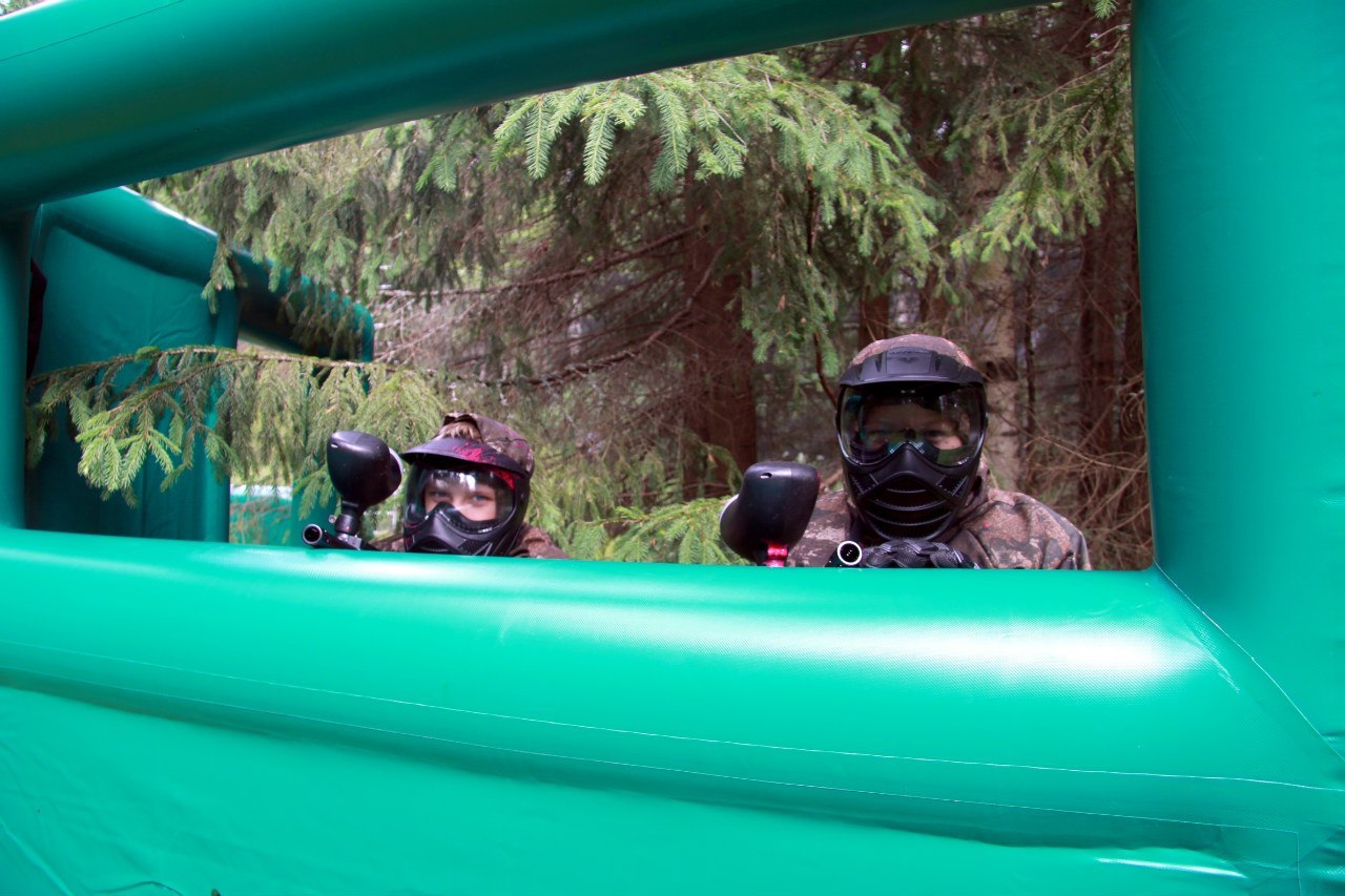 Airbunker Tactical W - INFLATABLE BUNKERS FOR PAINTBALL AND LASER TAG