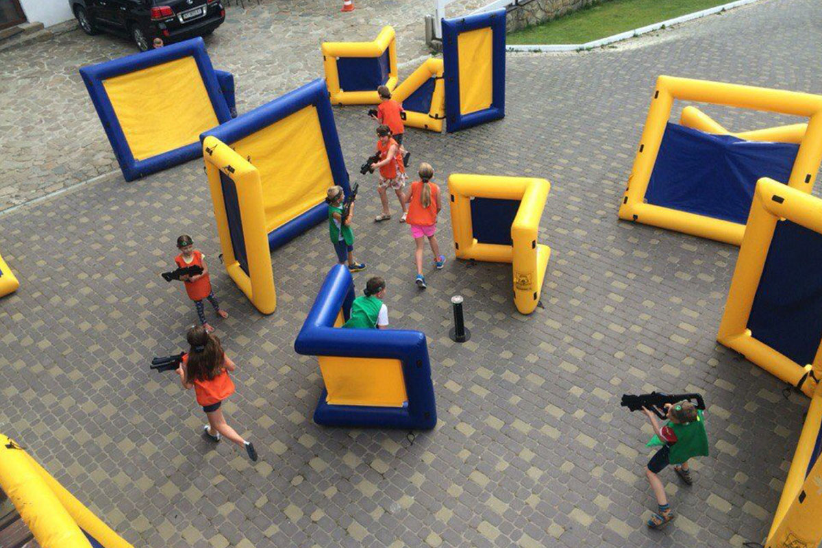 Tactical laser tag inflatable bunkers - INFLATABLE BUNKERS FOR ...